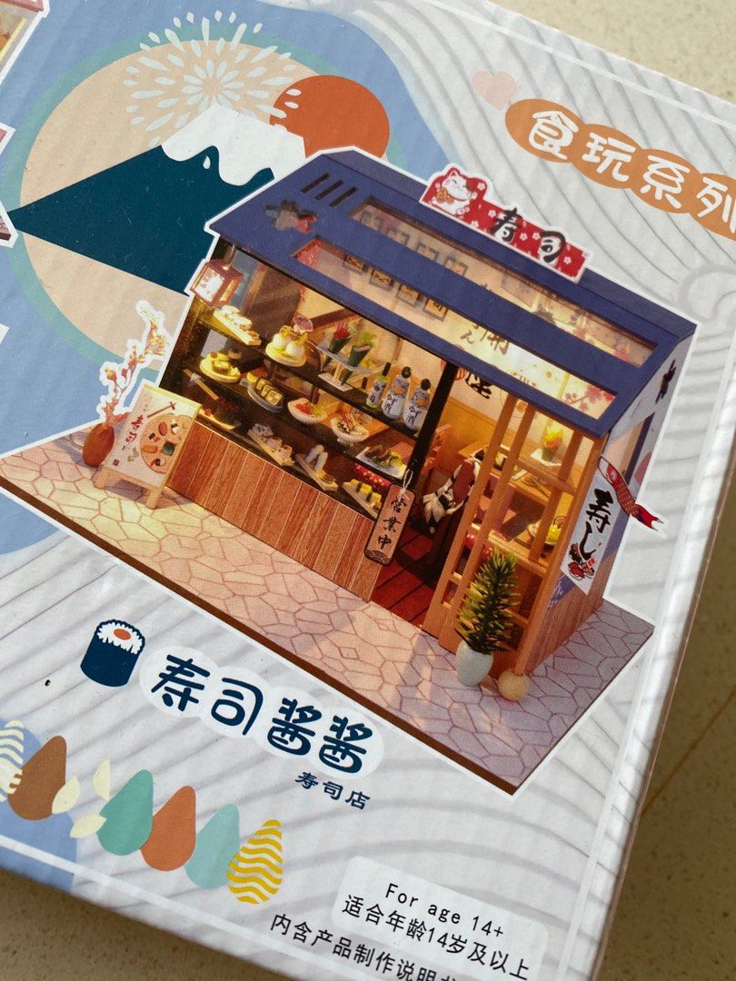 Mini sushi display diy set, Hobbies & Toys, Toys & Games on Carousell