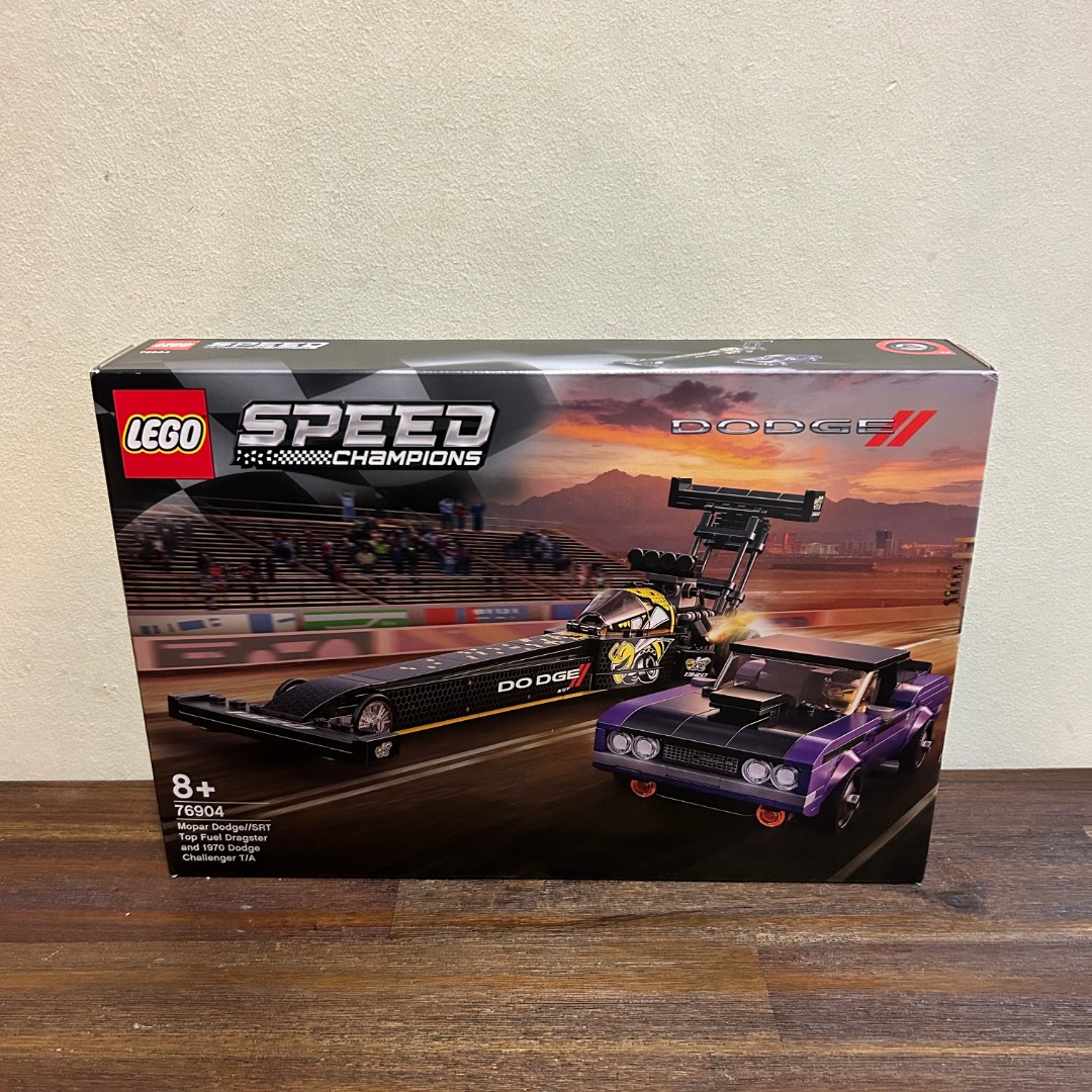 *Popular!* MISB Lego 76904 Mopar Dodge/SRT Top Fuel Dragster and 1970 ...