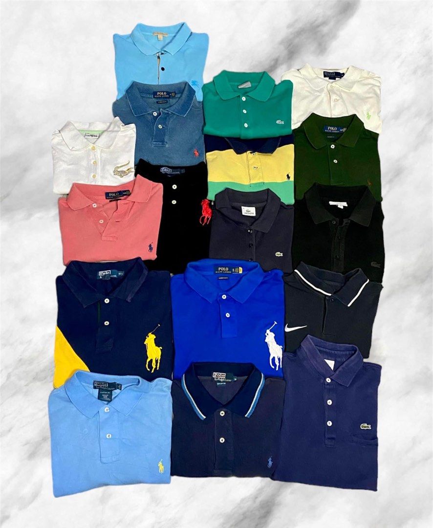 Mixed branded Polo shirts and shirts, Men's Fashion, Tops & Sets ...