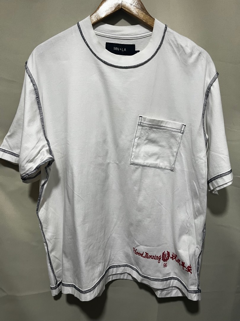MN+LA oversized shirt, Men's Fashion, Tops & Sets, Tshirts & Polo ...