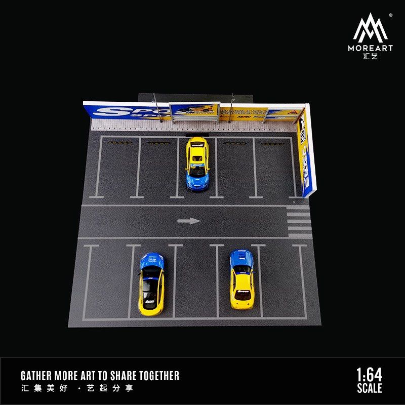 MoreArt 1/64 Spoon Sports Parking lot, Hobbies & Toys, Toys & Games on ...