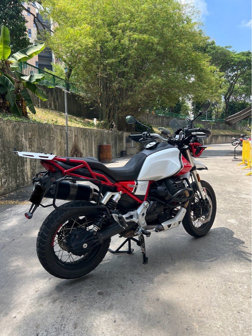Moto guzzi v85tt, Motorcycles, Motorcycles for Sale, Class 2 on Carousell