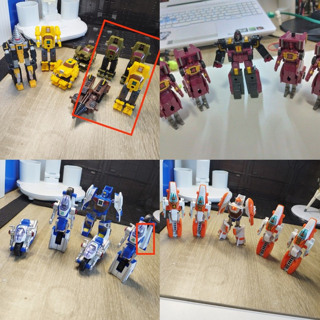 MRR Machine Robo Rescue Set Hyper Police, Drill, Fire, Submarine ...