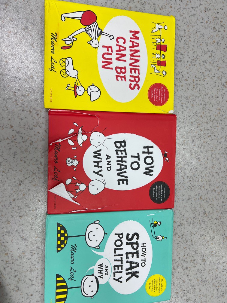 Munro Leaf social behaviour books, Hobbies & Toys, Books & Magazines ...