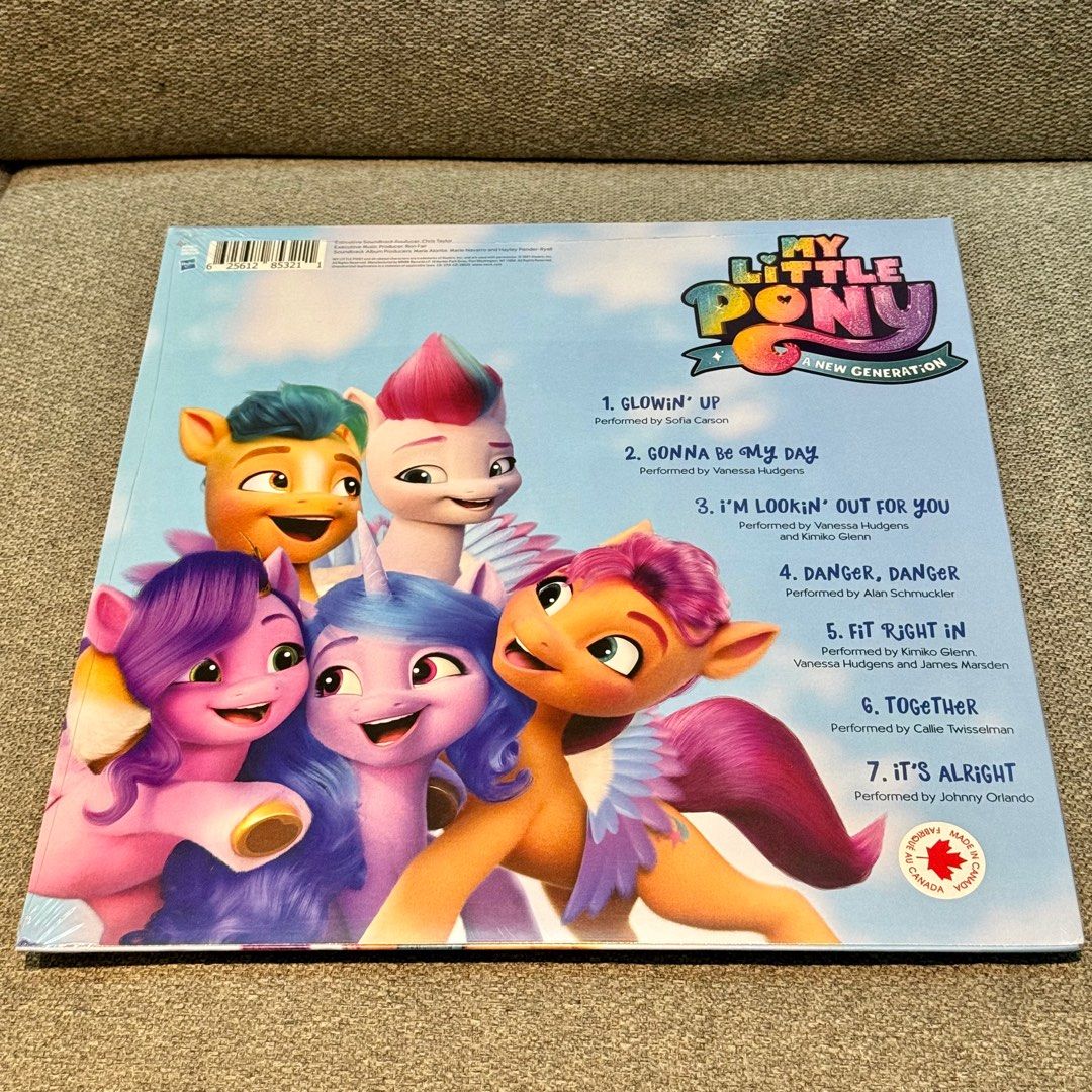 My Little Pony - A New Generation Original Motion Picture Soundtrack LP ...