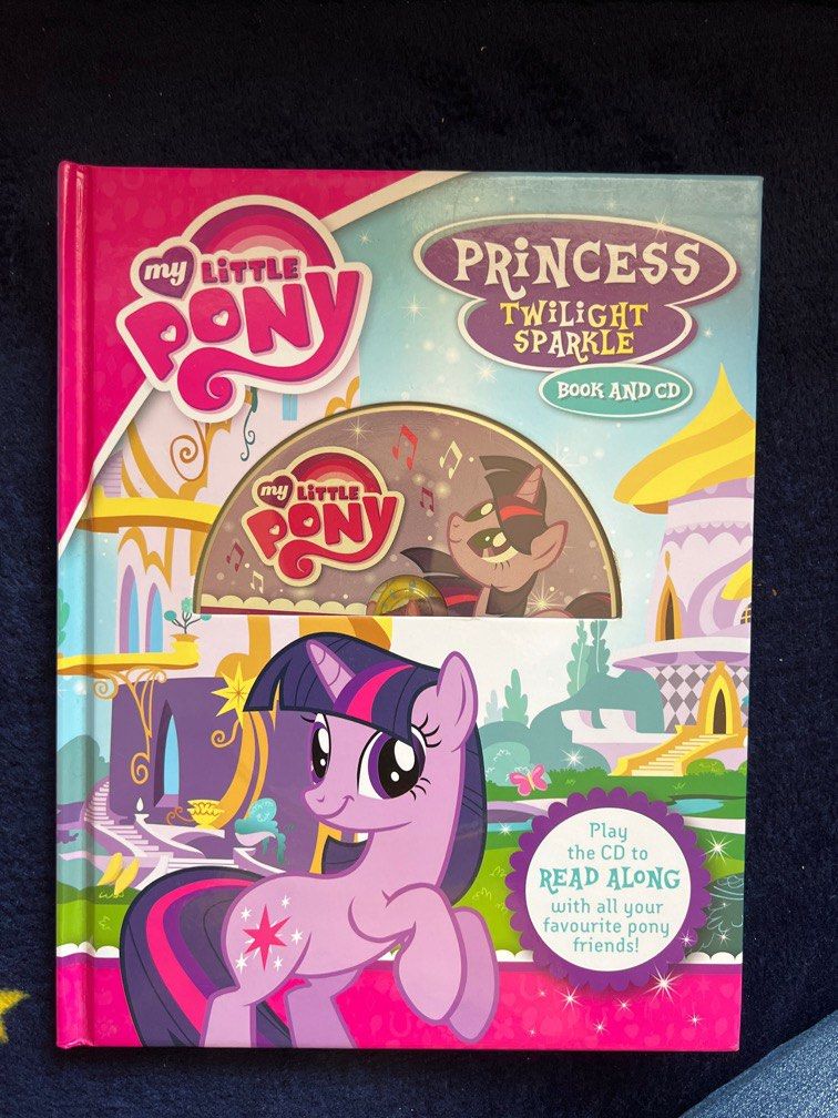 My Little Pony, Princess Twilight Sparkle, book and CD, Hobbies & Toys ...
