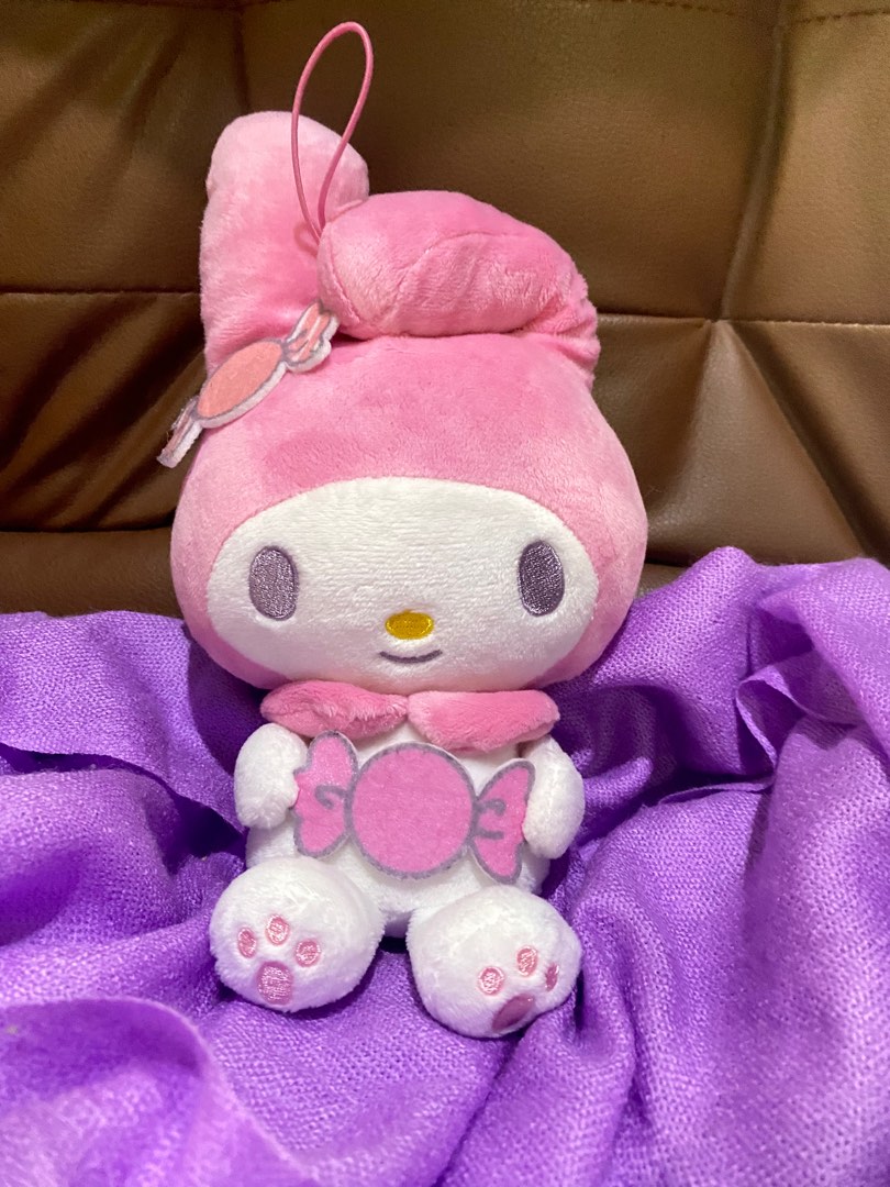My Melody Candy Charm Plush, Hobbies & Toys, Toys & Games on Carousell