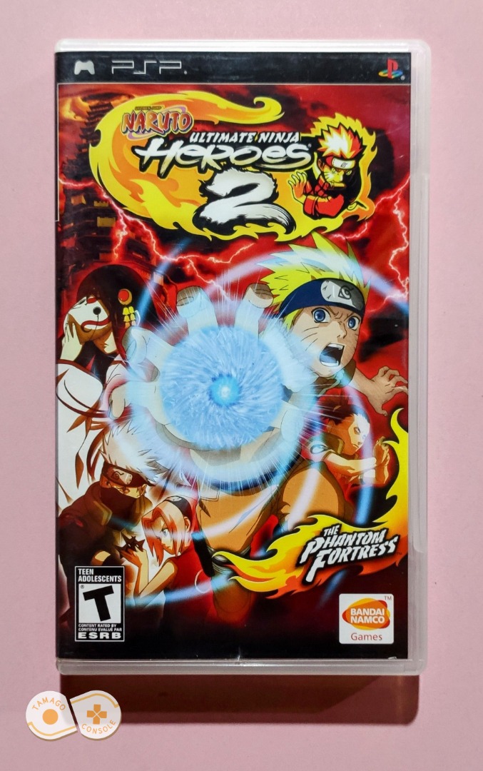 Naruto Ultimate Ninja Heroes 2: The Phantom Fortress - [PSP Game ...