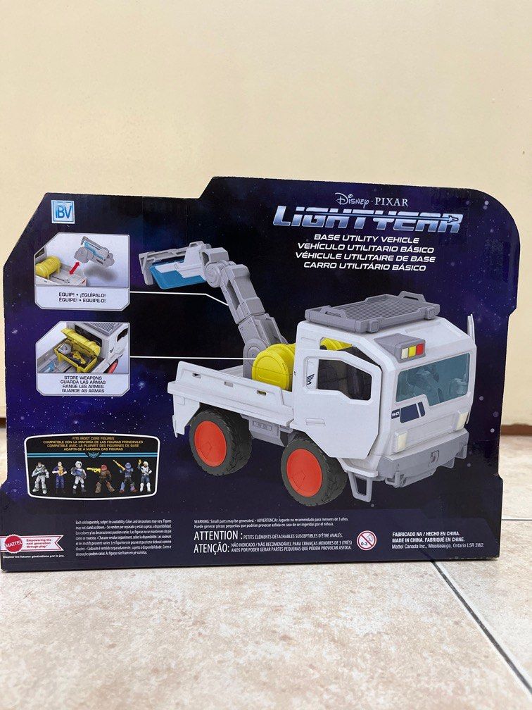 [New] Lightyear Base Utility Vehicle Disney Pixar Mattel, Hobbies ...