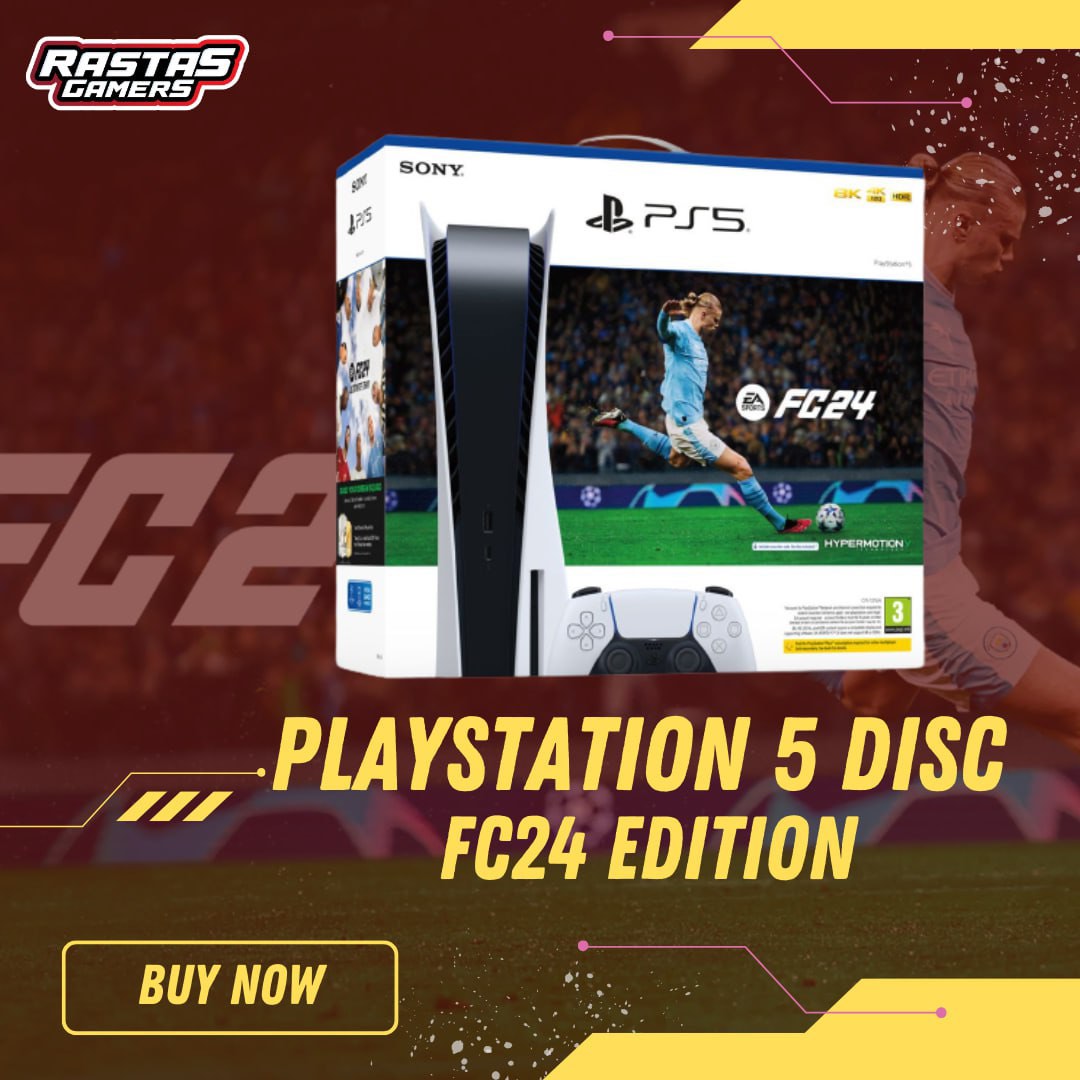 New Ps5 disc FC24 Edition MYset with 1 year warranty, Video Gaming ...