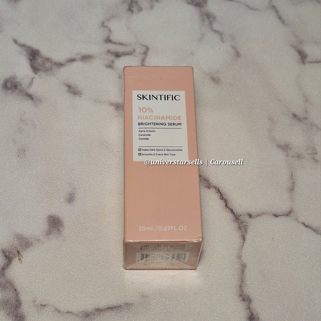 [NEW] SKINTIFIC 10% Niacinamide Brightening Serum 20mL alpha arbutin ...