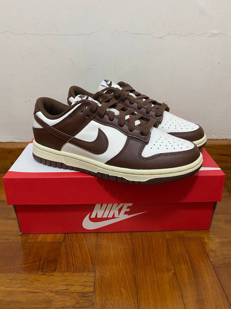 Nike Dunk Low Cacao Wow, Women's Fashion, Footwear, Sneakers on Carousell