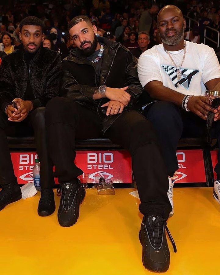 Nike x Drake Hot Step Air Terra Nocta "Triple Black" sneakers, Men's ...