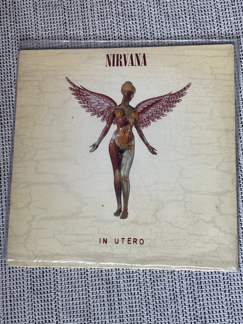 Nirvana In Utero Vinyl, Hobbies & Toys, Music & Media, Vinyls on Carousell