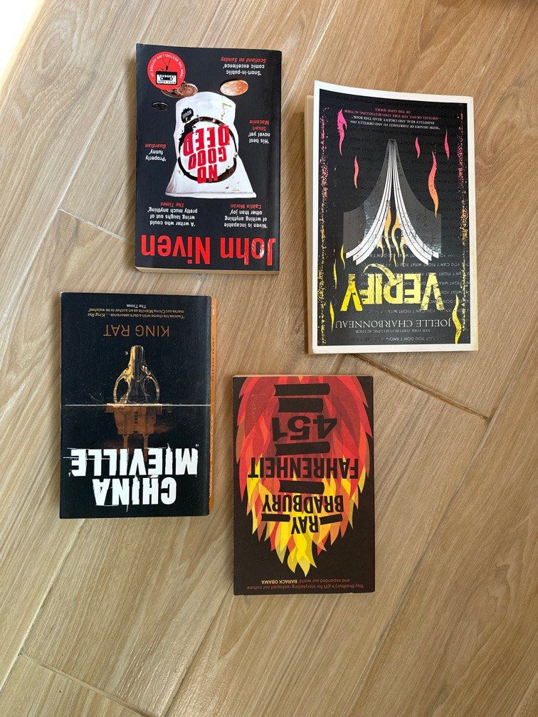 No Good Deed | King Rat | Fahrenheit 451 | Verify [mail included ...