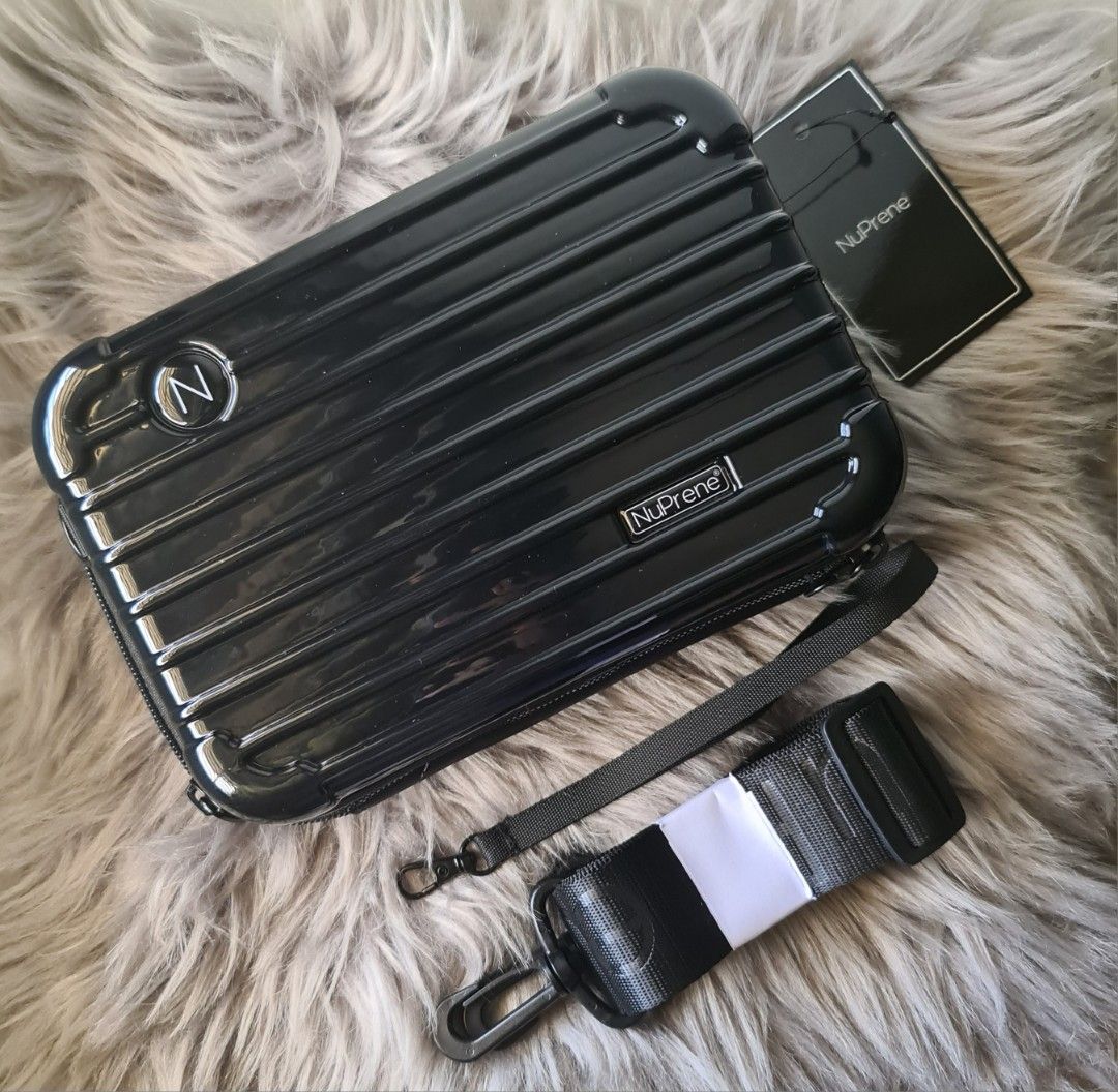 NuPrene Vanya Black Mini Travel Bag, Men's Fashion, Bags, Sling Bags on ...