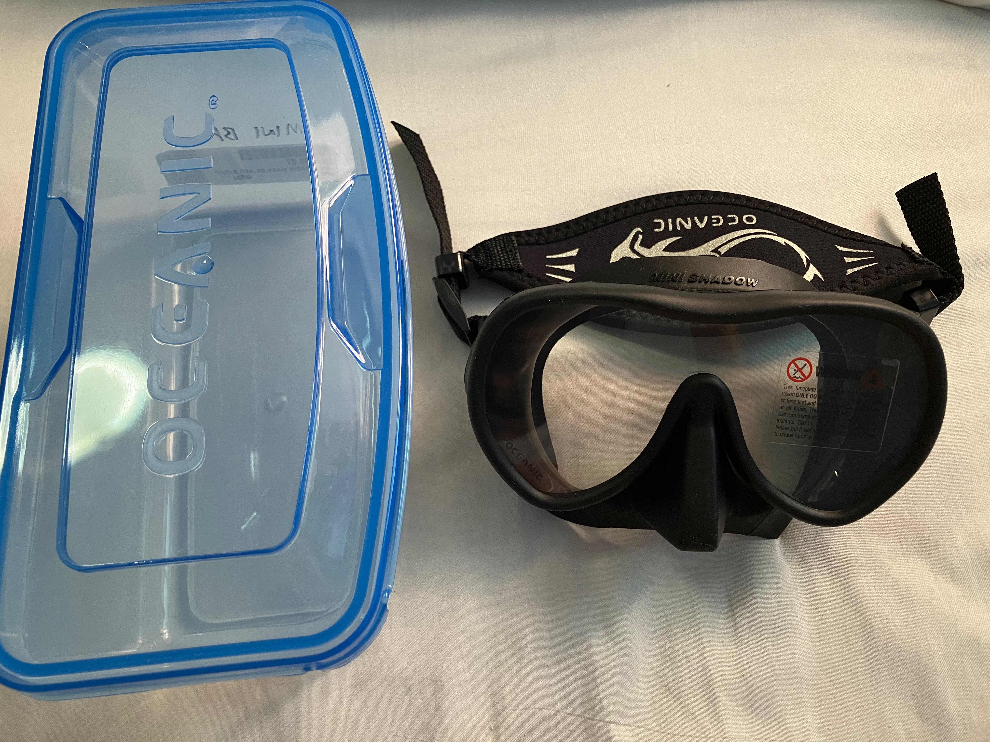 Oceanic Mini Shadow Dive Mask, Sports Equipment, Other Sports Equipment ...