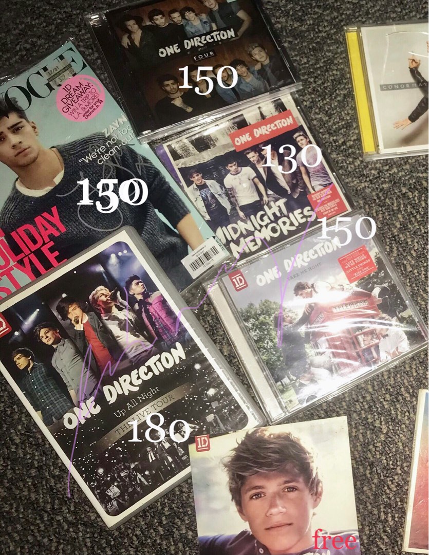 One Direction Albums and Magazines, Hobbies & Toys, Memorabilia ...
