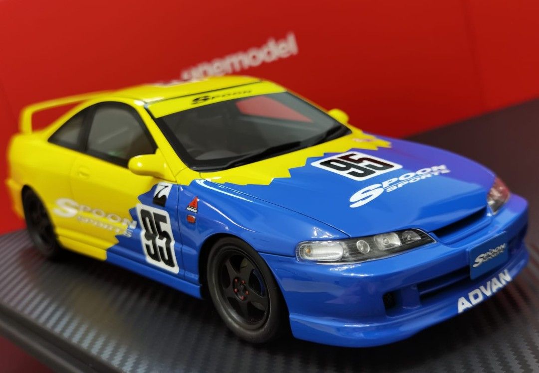 One Model 1:18 HONDA INTEGRA TYPE-R DC2 SPOON SPORTS, Hobbies & Toys, Toys & Games on Carousell