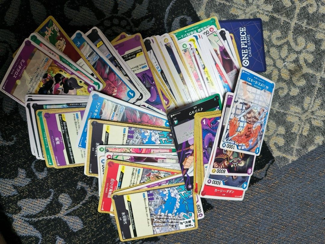 One piece card game, Hobbies & Toys, Toys & Games on Carousell
