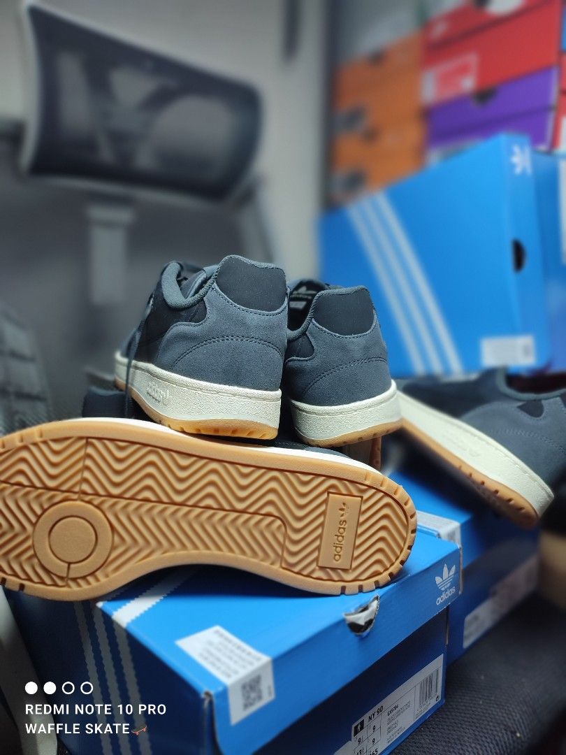 Original & Brand New ADIDAS NY 90 (BLACK GUM SOLE), Men's Fashion ...
