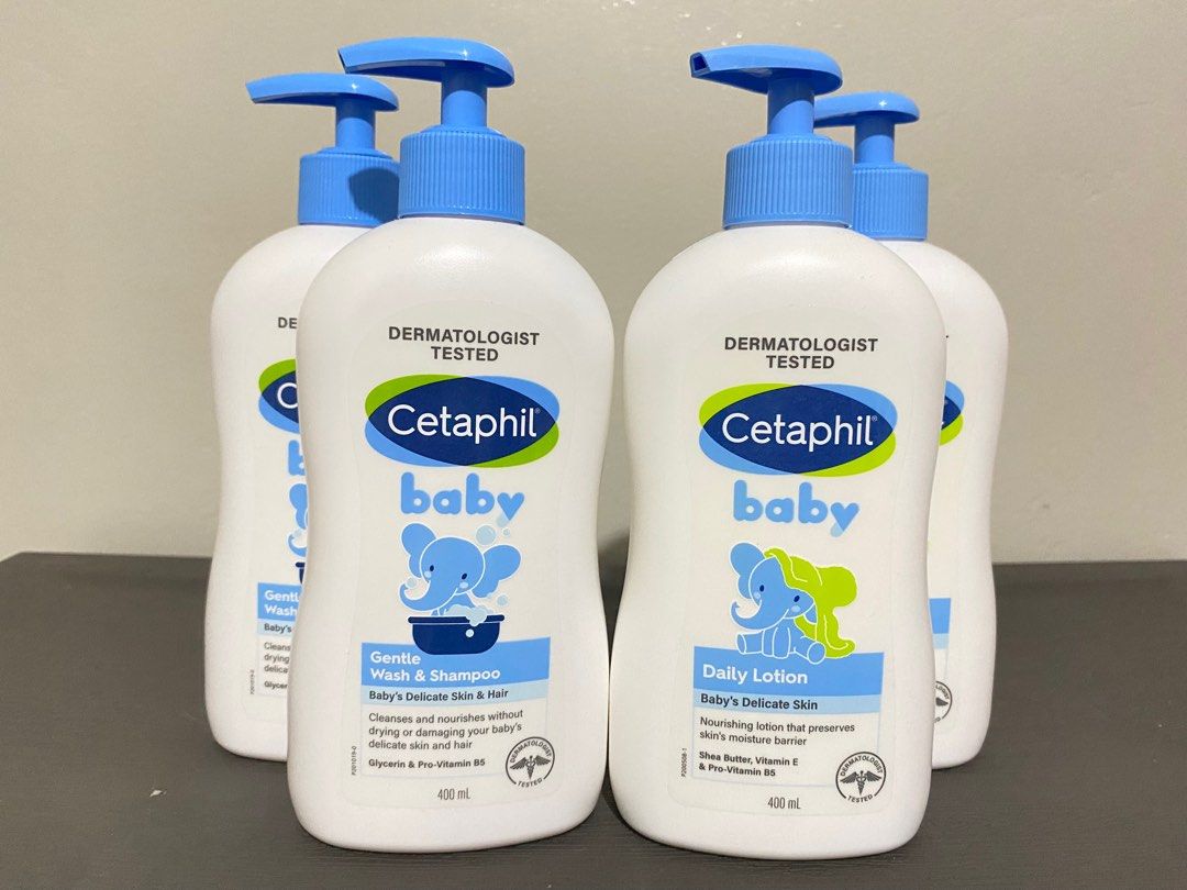 Original Cetaphil Baby: Wash & Shampoo and Lotion, Babies & Kids ...