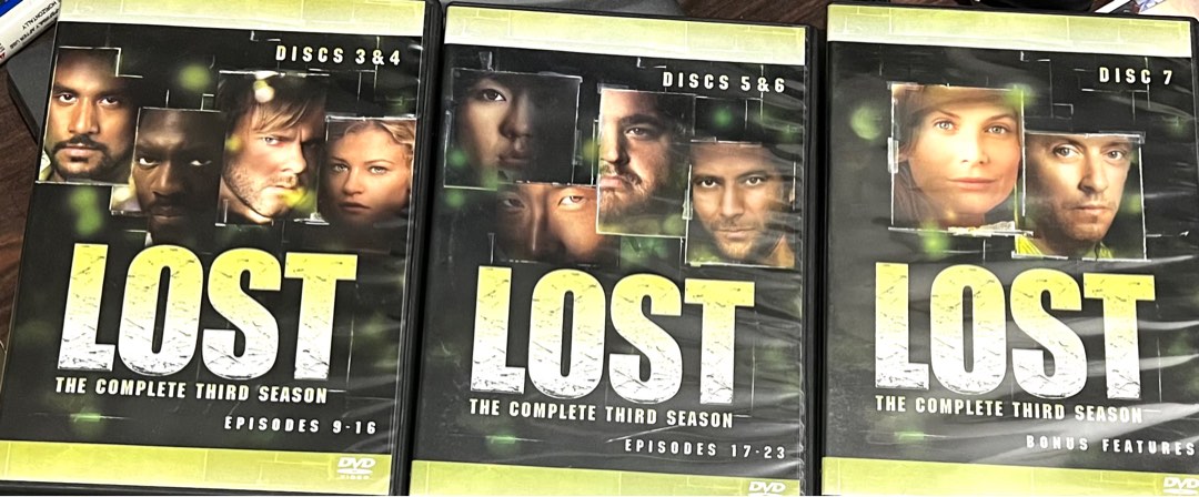 Original Lost DVDs, Hobbies & Toys, Music & Media, CDs & DVDs on Carousell