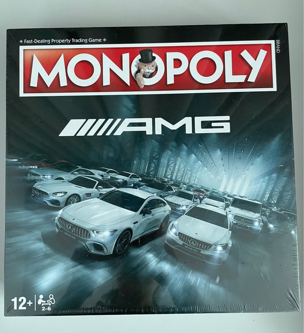 Original Mercedes Benz Amg Monopoly, Hobbies & Toys, Toys & Games on ...
