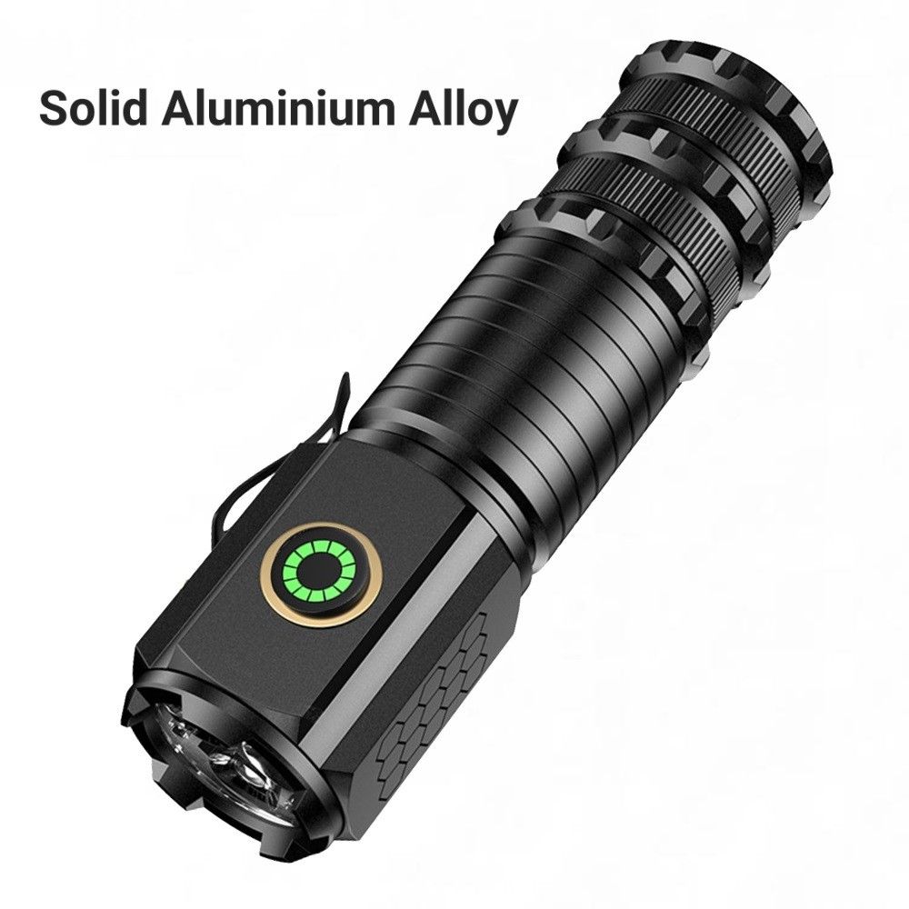 [Promo] OS-313 High Power LED Flashlight USB Type-C Charging with ...
