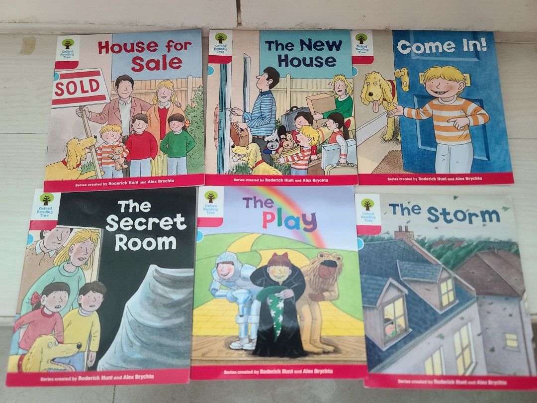 Oxford Reading Tree level 4 全套6本, 興趣及遊戲, 書本 & 文具, 小朋友書 - Carousell