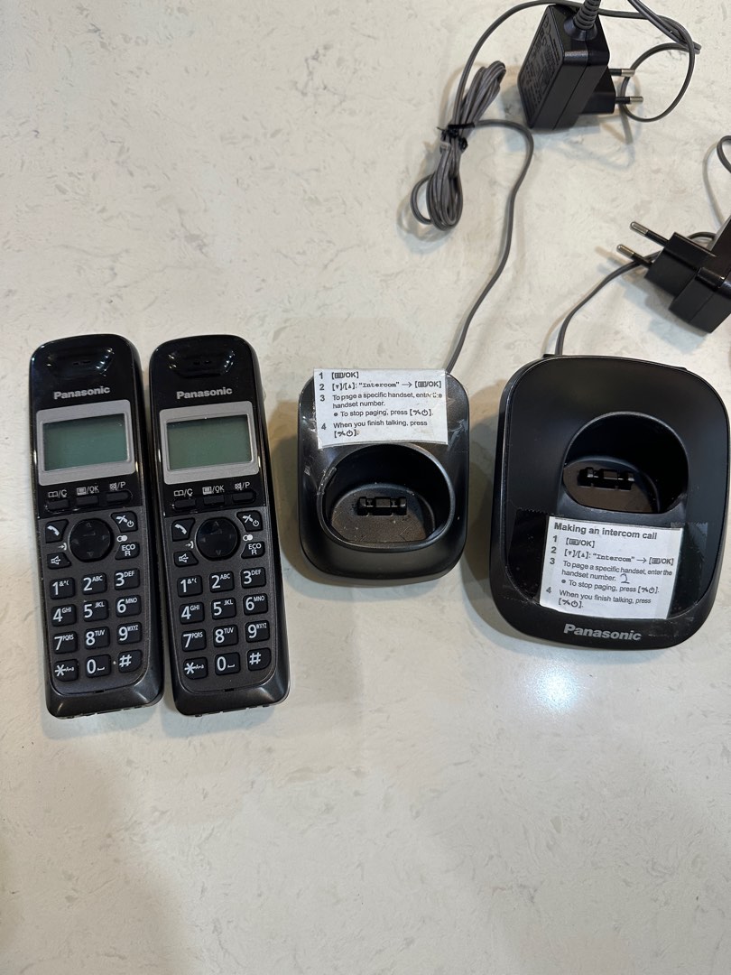 Panansonic double Dect phone for sales, Mobile Phones & Gadgets, Other ...