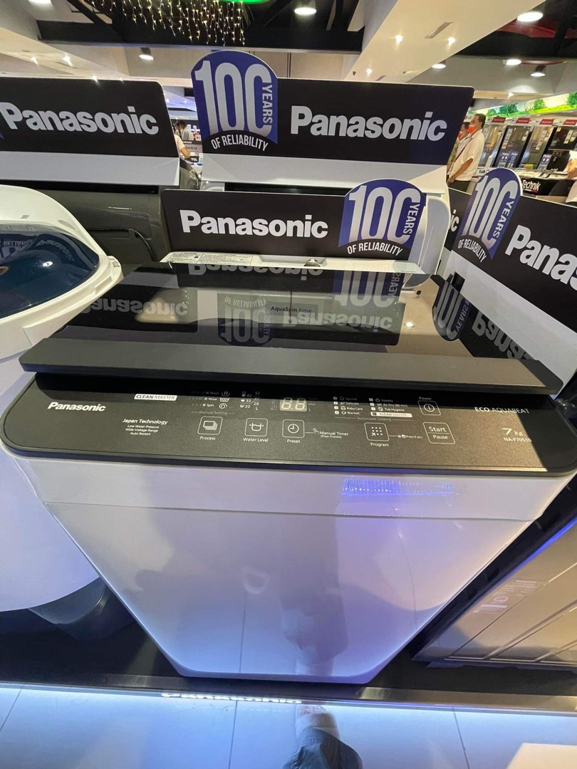PANASONIC TOP LOAD NON-INVERTER WASHING NA-F70S10HRM NA-F75S10BRM NA ...