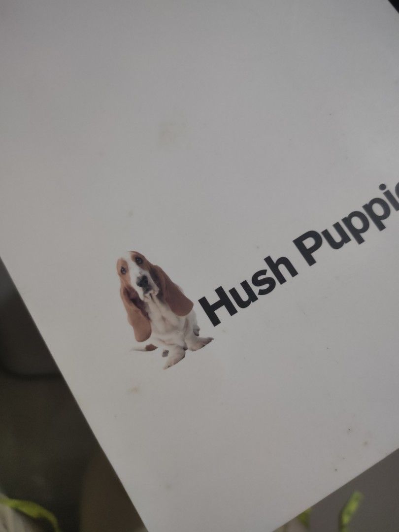 paperbag hush puppies small original / paper bag hush puppies asli ...