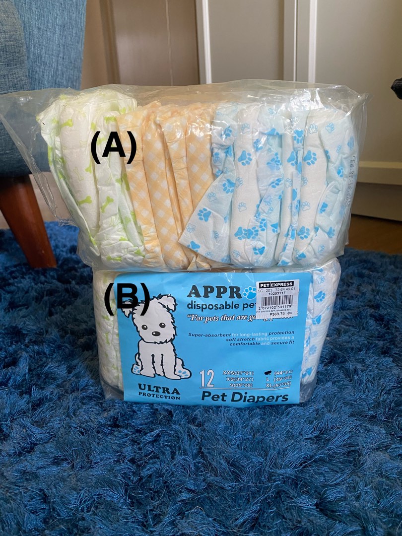 Pet Diapers, Pet Supplies, Homes & Other Pet Accessories on Carousell