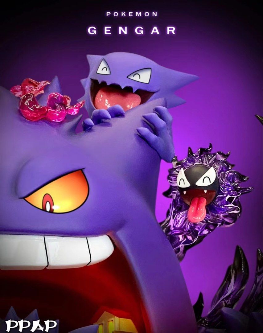 [PO close] Pokémon |Mega Evolution Series - Gengar, Hobbies & Toys ...