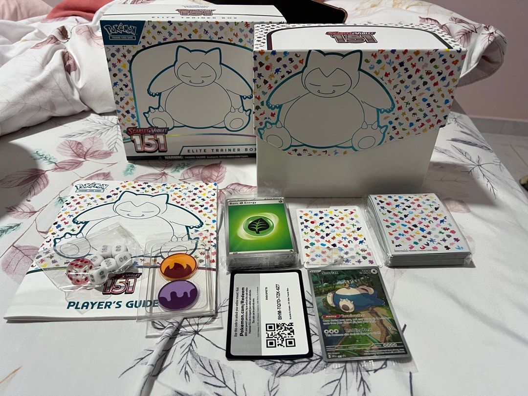 Pokemon 151 ETB WITHOUT booster packs, Hobbies & Toys, Toys & Games on ...