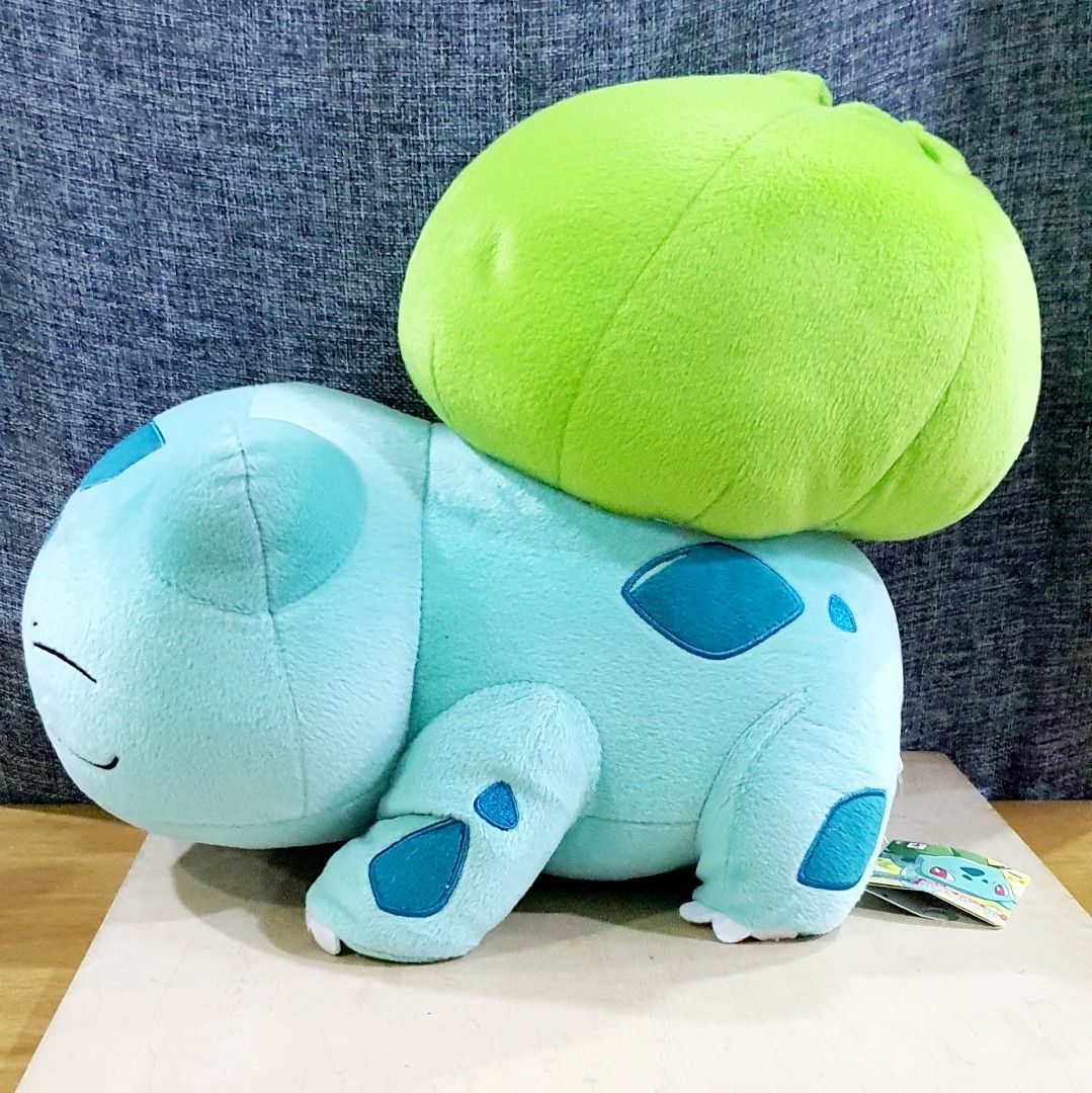 [B1F1] Pokemon Bulbasaur Big plush 38cm, Hobbies & Toys, Toys & Games ...