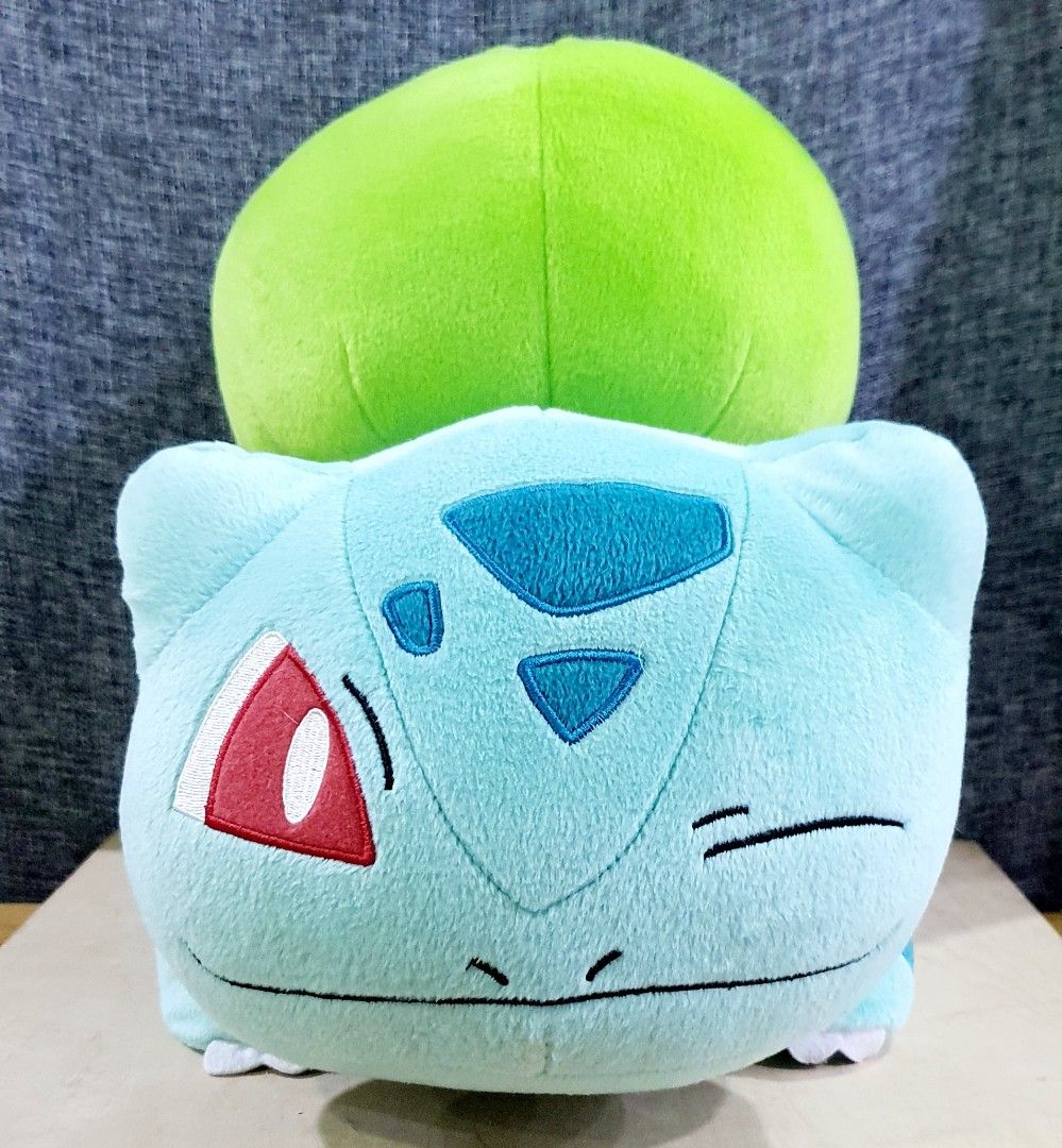 [B1F1] Pokemon Bulbasaur Big plush 38cm, Hobbies & Toys, Toys & Games ...