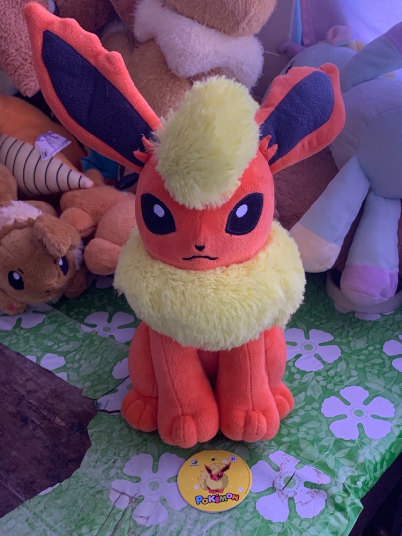 Pokemon Flareon Nintendo 3rd Round Plushie, Hobbies & Toys, Memorabilia ...