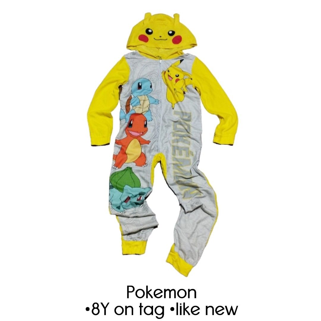 Pokemon Kids Onesies Overall Jumpsuit, Babies & Kids, Babies & Kids ...