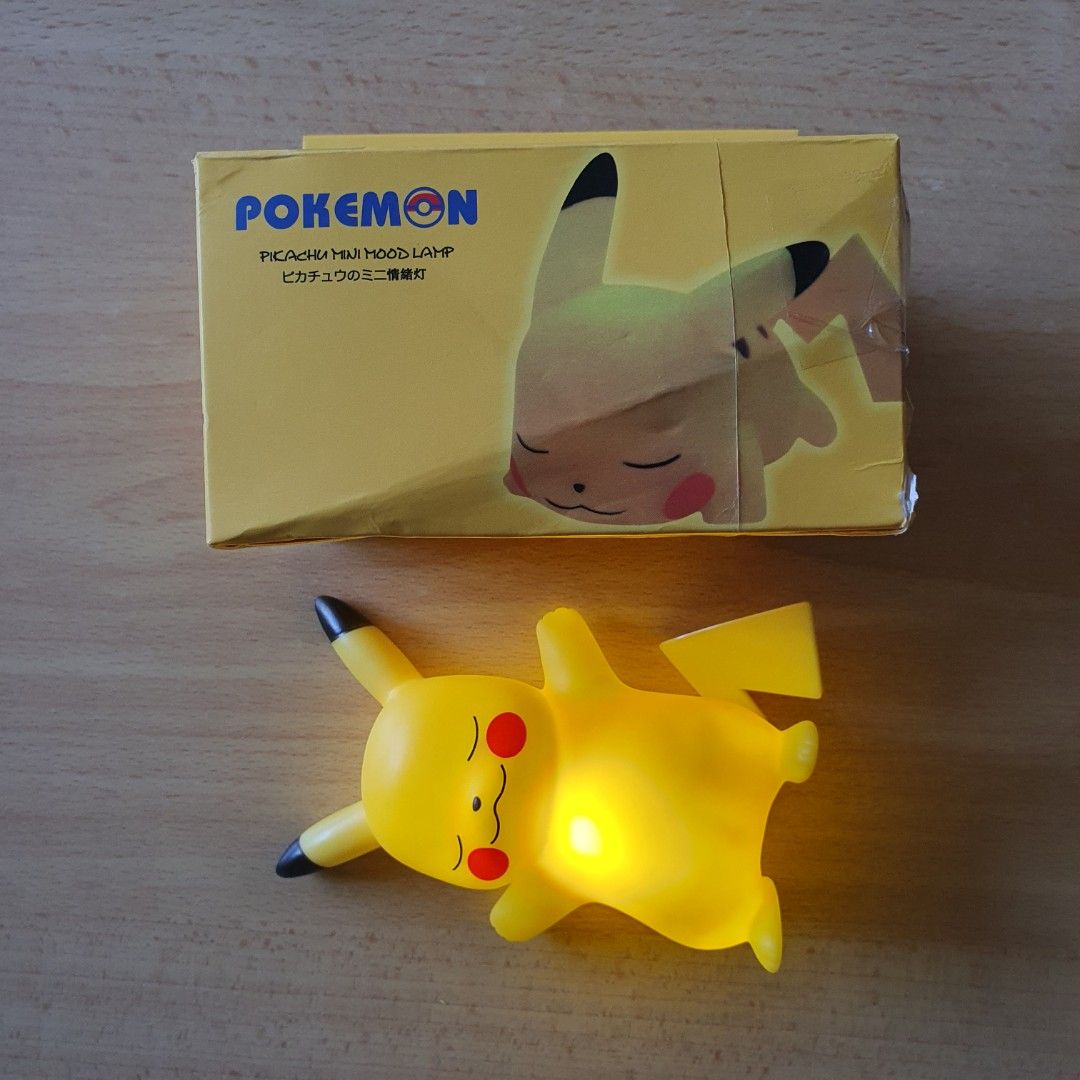 Pokemon Pikachu Mini Mood Lamp, Furniture & Home Living, Lighting ...