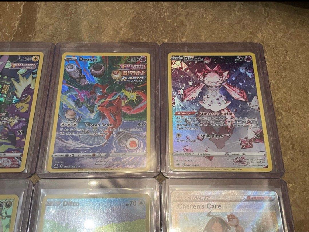 Pokemon TCG - Voltorb, Toxtricity, Deoxys, Diancie, Altaria, Goodra ...