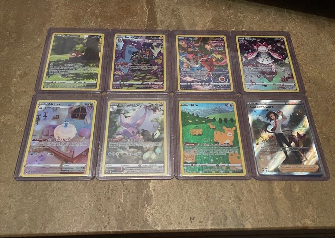 Pokemon TCG - Voltorb, Toxtricity, Deoxys, Diancie, Altaria, Goodra ...