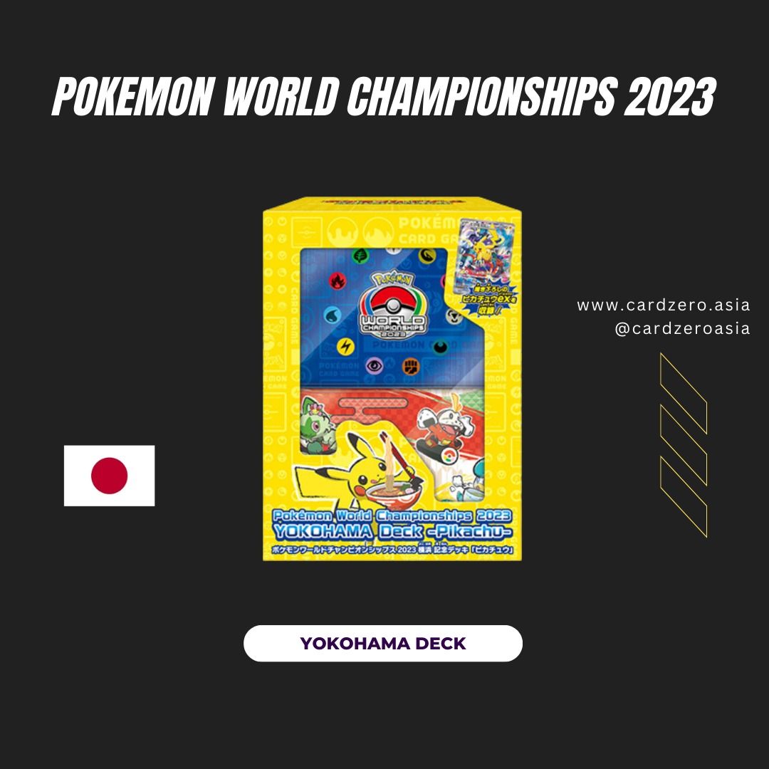 Pokemon World Championships 2023 Yokohama Deck Hobbies And Toys Toys