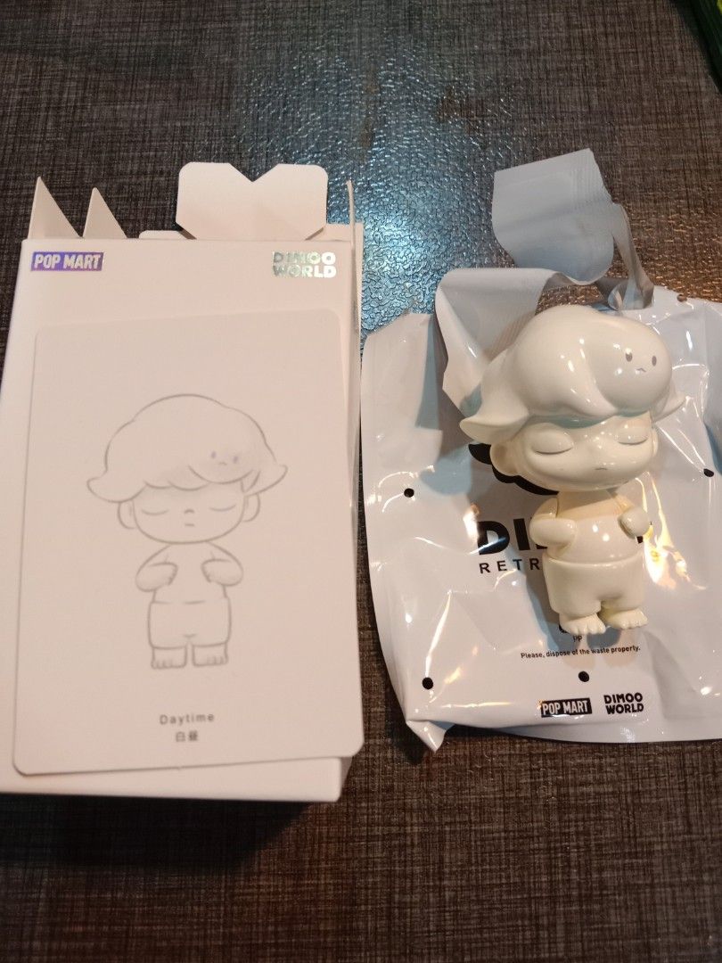 Pop mart Dimoo Retro Series Daytime (white - Secert), Hobbies & Toys ...