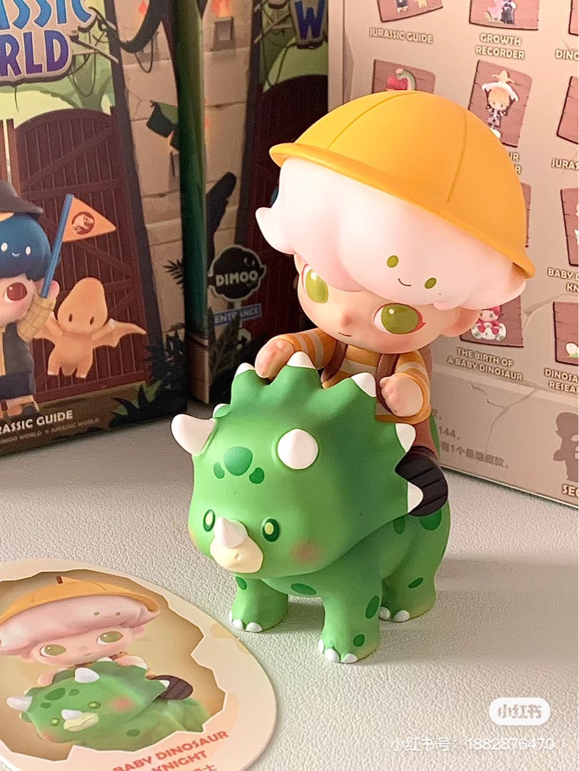 Popmart dimoo Jurassic World, Hobbies & Toys, Toys & Games on Carousell