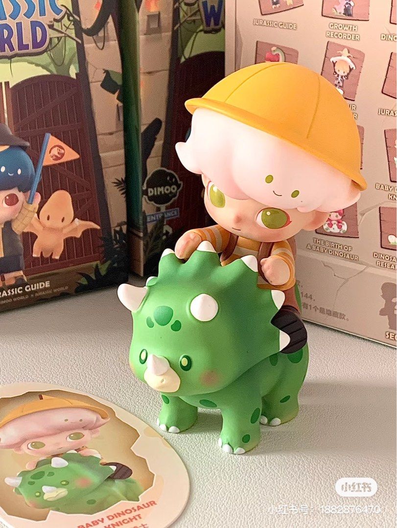 Popmart dimoo Jurassic World, Hobbies & Toys, Toys & Games on Carousell