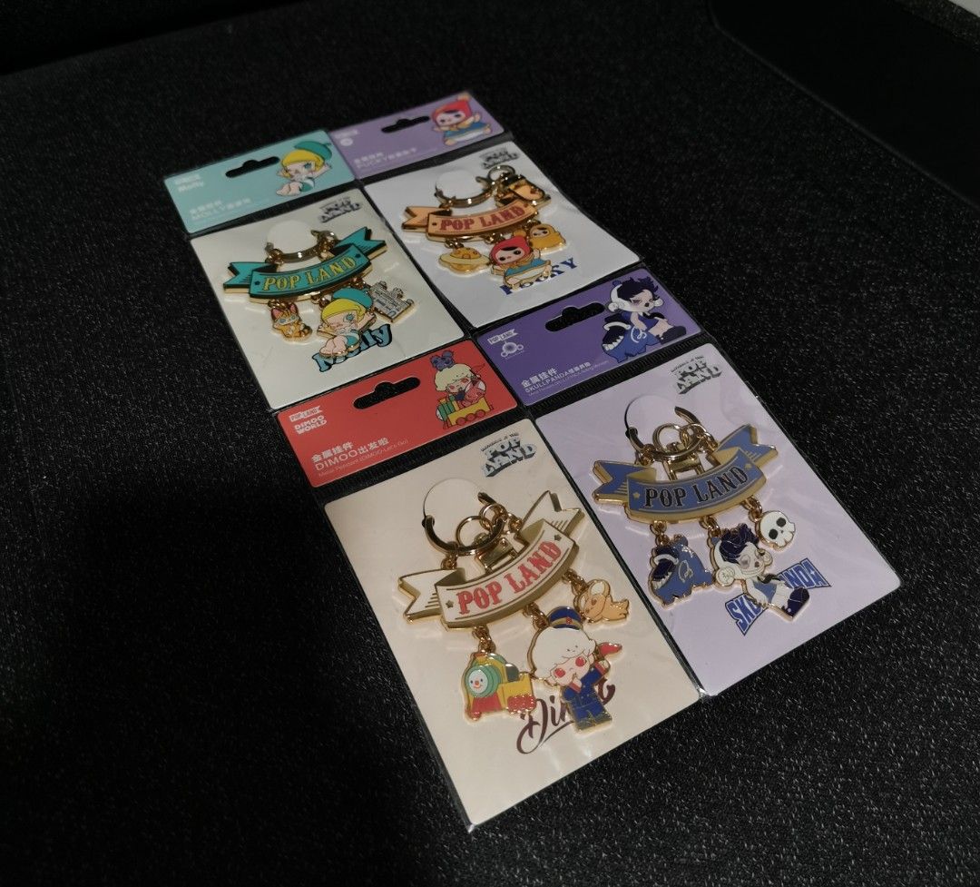 Popmart Gathering At The Popland Keychain Beijing Exclusive Dimoo ...