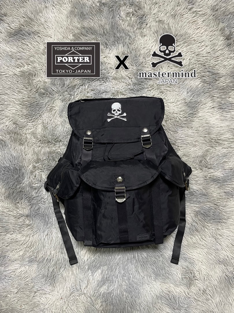 PORTER x MASTERMIND Rucksack, Men's Fashion, Bags, Backpacks on Carousell