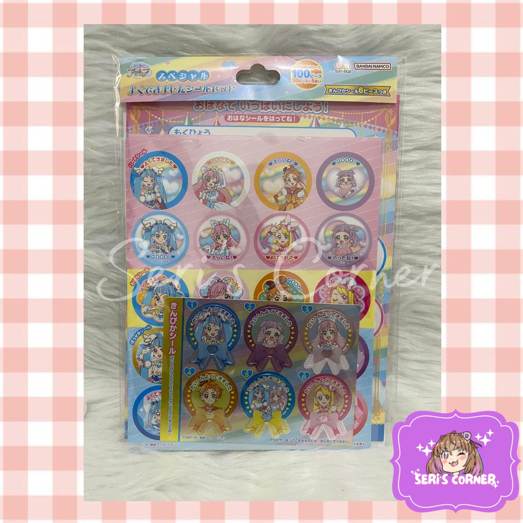 Precure Stickers, Hobbies & Toys, Stationary & Craft, Other Stationery ...